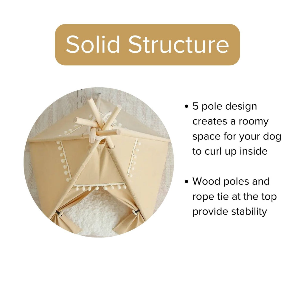 Teepee Bed for Dogs – Tails and Tweed